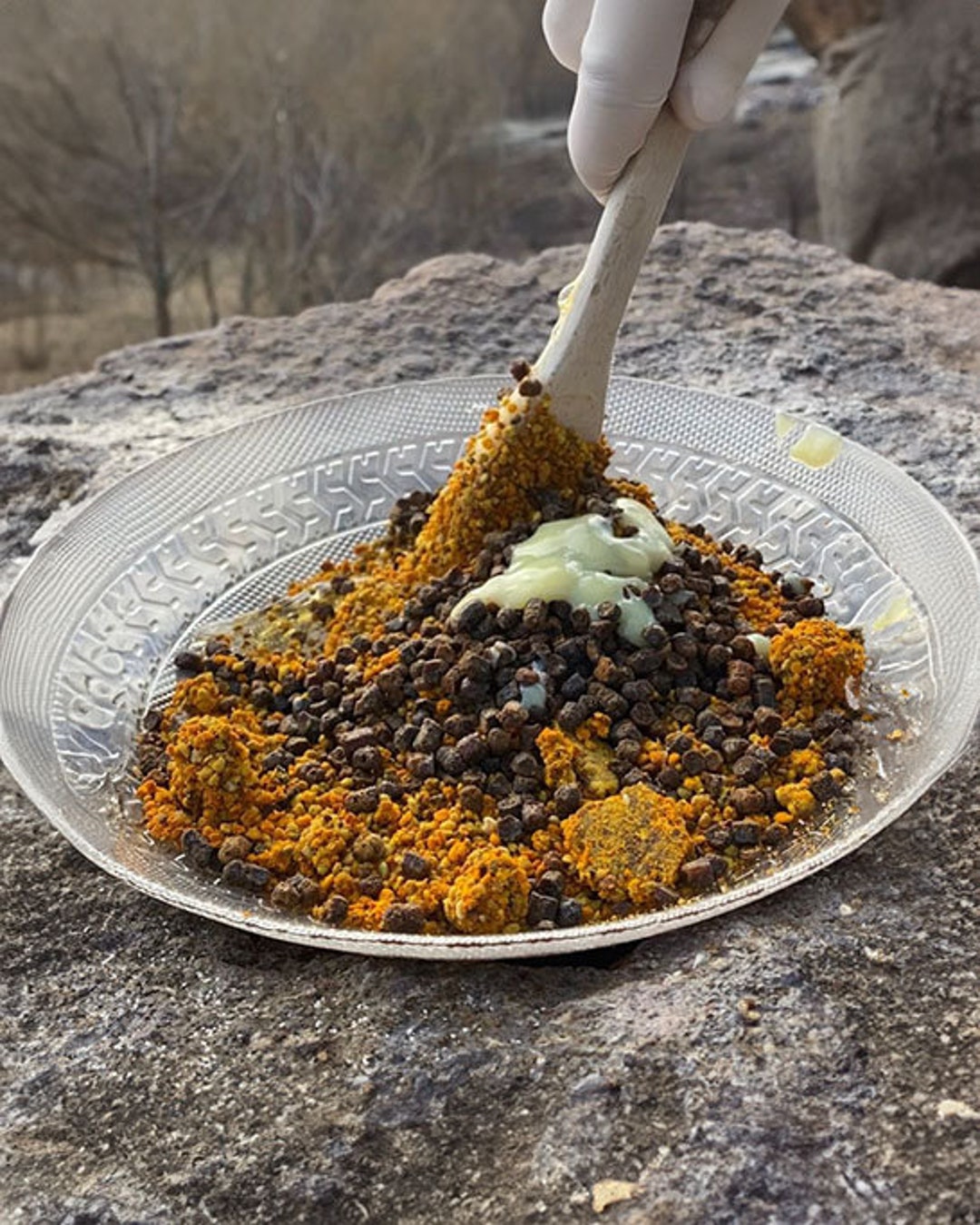 Luxury Honey Blend. Honey, Pollen, Propolis, Royal Jelly, Bee Bread ...