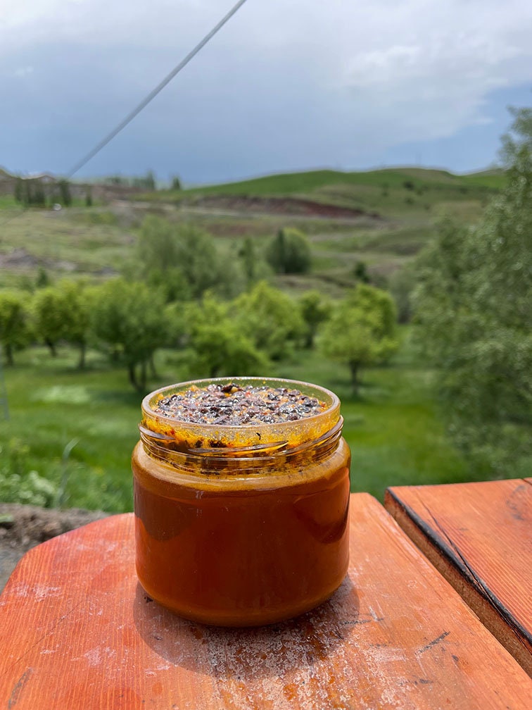 Luxury Honey Blend. Honey, Pollen, Propolis, Royal Jelly, Bee Bread ...