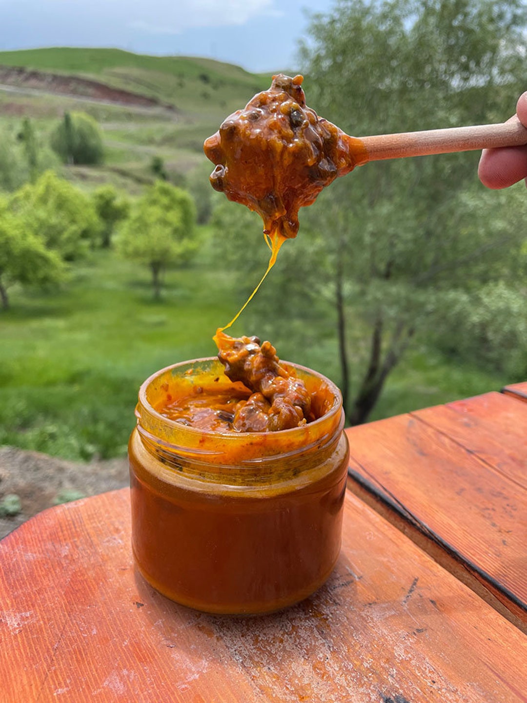 Luxury Honey Blend. Honey, Pollen, Propolis, Royal Jelly, Bee Bread ...