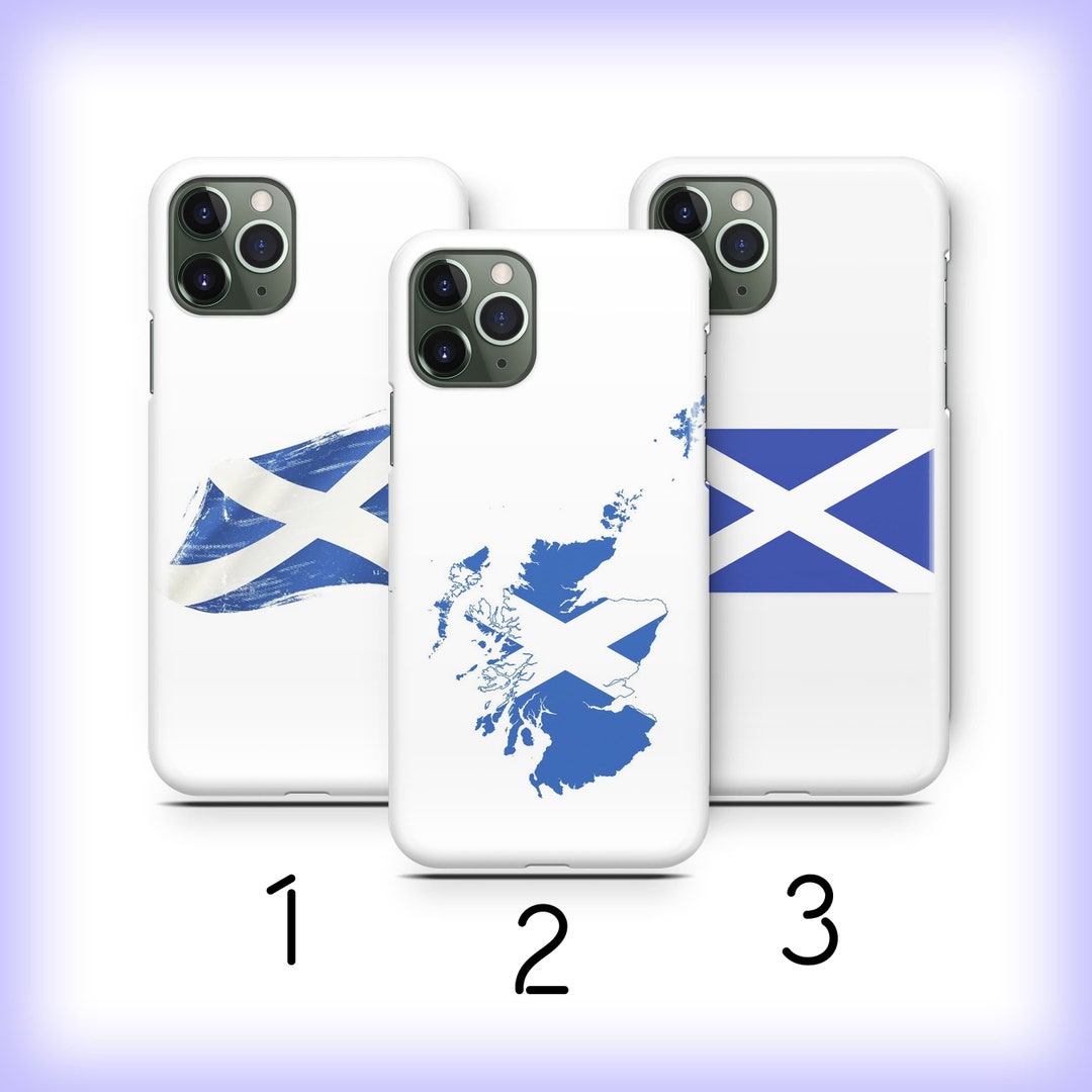 Scottish Flag 2 Phone Case for Apple iPhone 11 12 13 14 15 16 E 17 Air ...