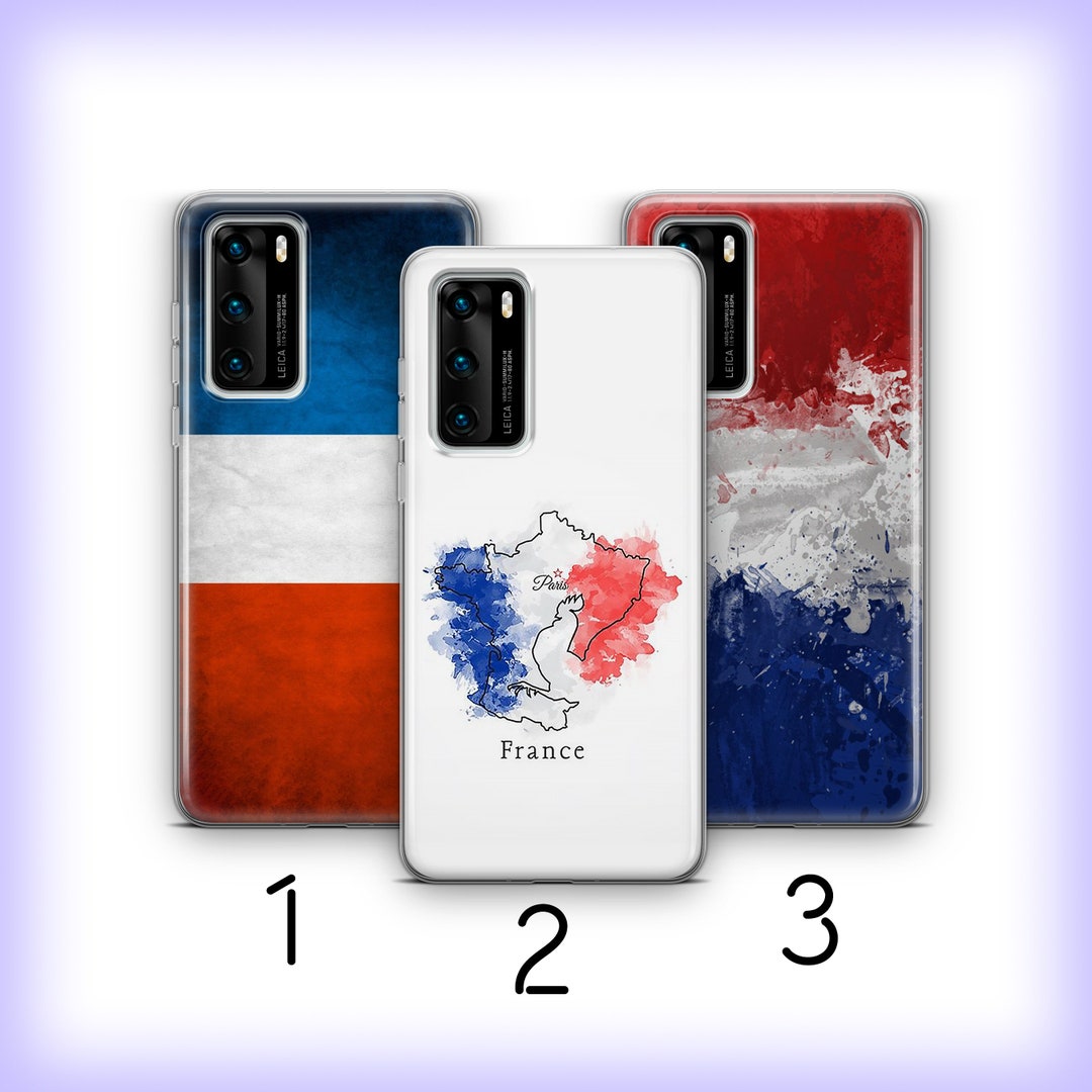 French Flag 1 Phone Case Cover for Huawei P9 P10 P20 P30 P40 Lite PRO ...