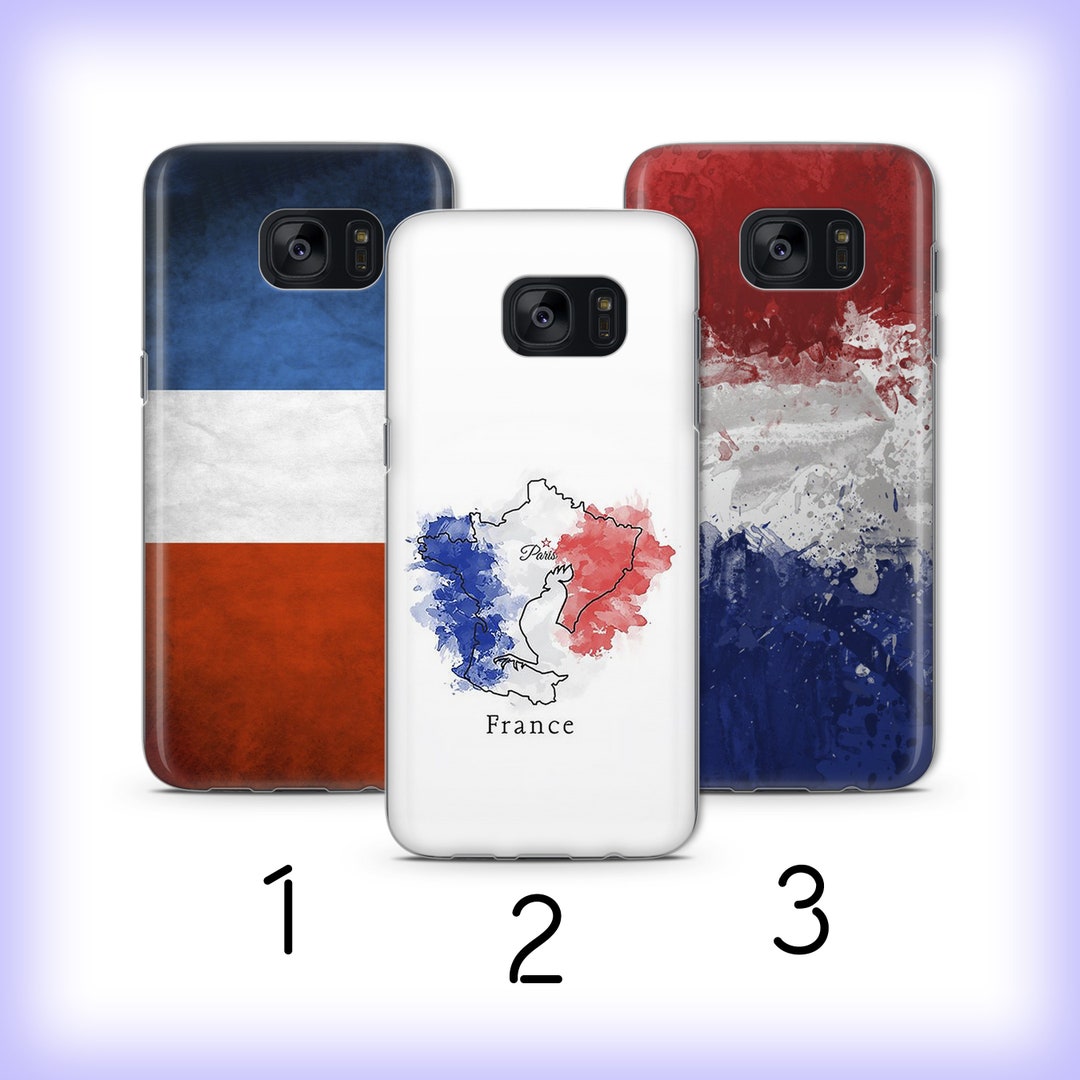 French Flag 1 Phone Case Cover for Samsung Galaxy S5 S6 S7 S8 S9 Edge ...