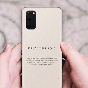 Bible Verse 2 Phone Case Cover for Samsung Galaxy S20 S21 S22 S23 S24 ...