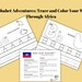 Alphabet Adventures: Trace and Color Your Way Through Africa | Alphabet ...