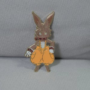Shangri La Frontier Enamel Pin Rabbit & Cat - Etsy