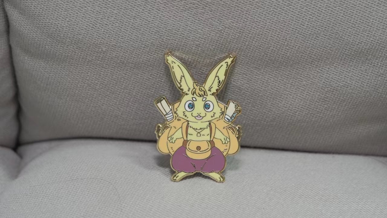 Shangri La Frontier Enamel Pin Rabbit & Cat - Etsy