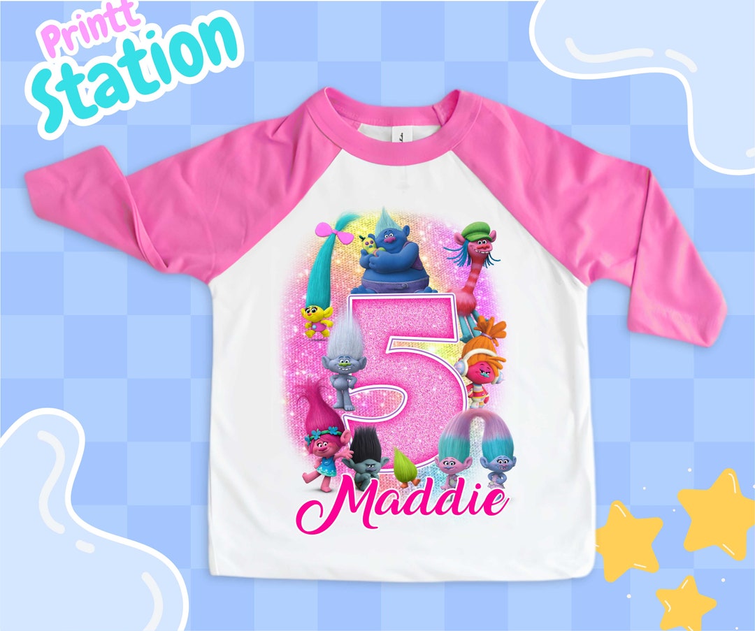 Personalized Poppy Birthday Shirt: Matching Family Party Tee - Etsy