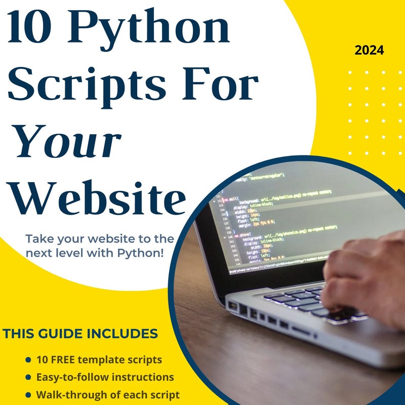 Python Website Template - Etsy