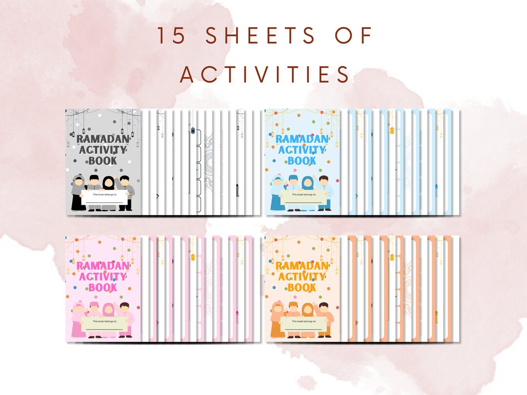 Ramadan Activity Sheets for Kids, Islamic Worksheets, Printable ...