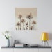 Beautiful, Neutral Aesthetic Palm Tree Sunset Print Matte Canvas ...