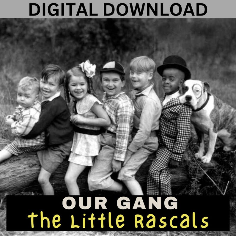 Our Gang the Little Rascals 1922 18 Episodes, Classic TV Show, Children ...