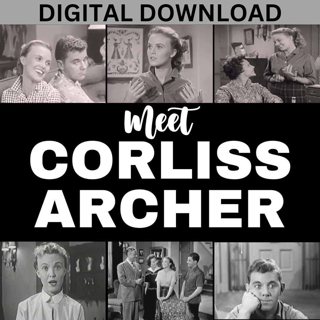 Meet Corliss Archer 1954 Complete Series, Classic TV Show, Family ...