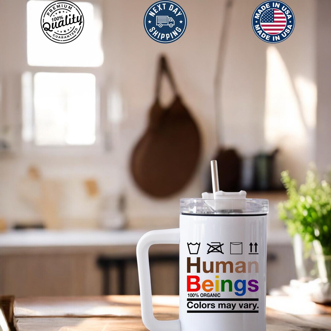 100% Human Rights Stanley Cup, Equality Travel Mug, LGBTQ Be Kind ...