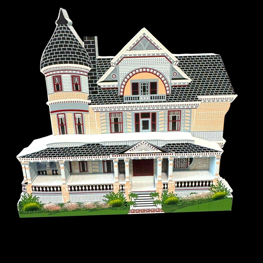 Queen Anne Mansion Eureka Springs Arkansas 1996 Sheila's SIGNED ARTIST ...