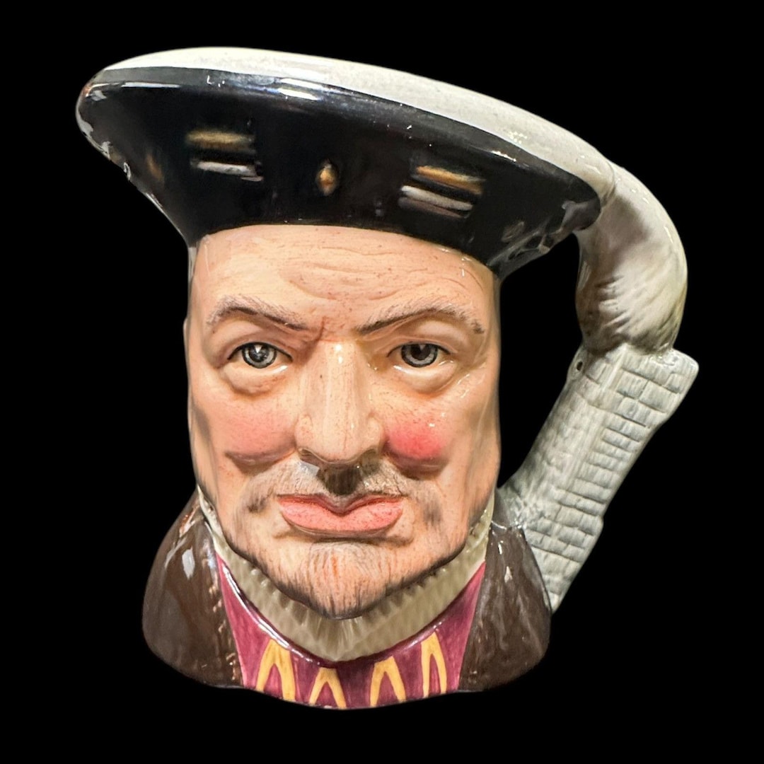 Royal Doulton King Henry VIII Toby Character Mug 4" Small Jug Mug D6647 ...