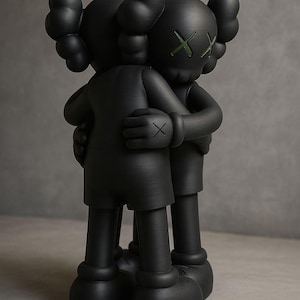 KAWS Negro Juntos - Etsy