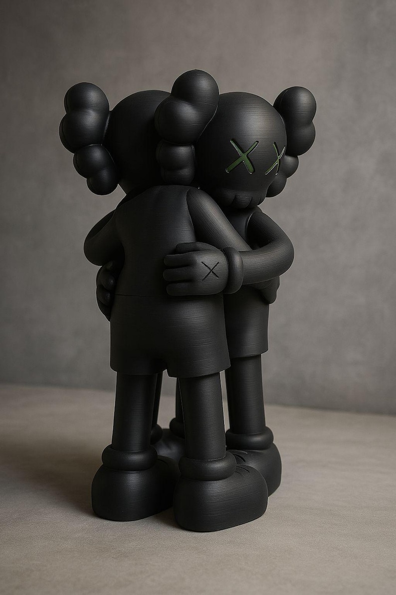 KAWS Negro Juntos - Etsy