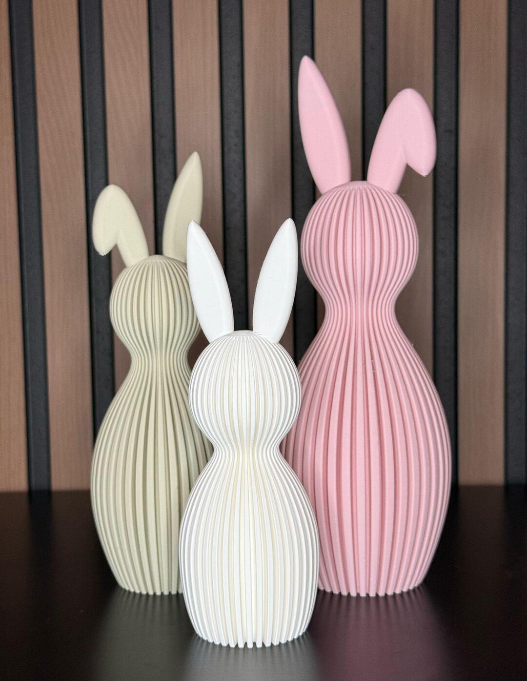 Modern Design 3D Printed Decorative Rabbits - Etsy