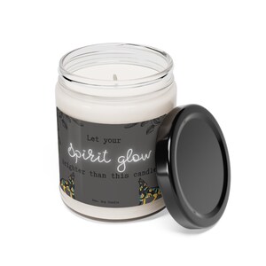 Tribal, Indigenous Inspired Quote "let Your Spirit Glow" Scented Soy ...