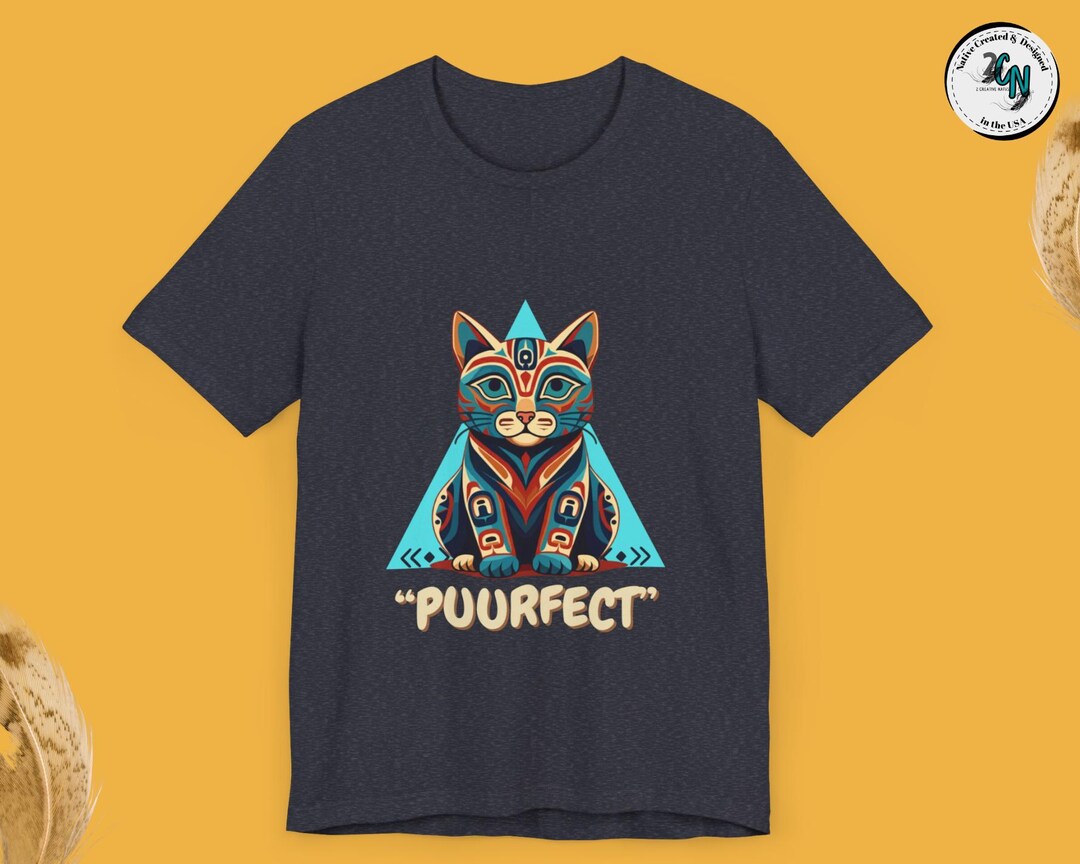 Native American Indian, Indigenous Cat Teenative Animal Lover Teenative ...