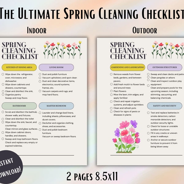 Spring Cleaning - Etsy