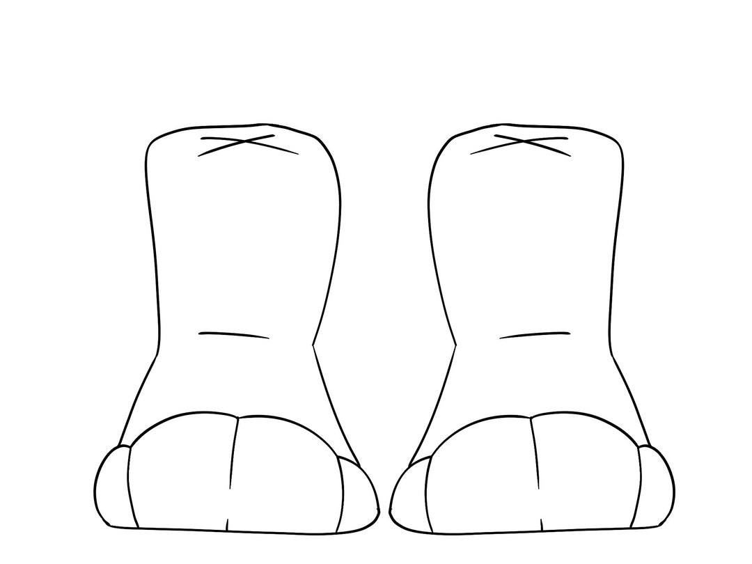 Footpaws Drawing Base - Etsy