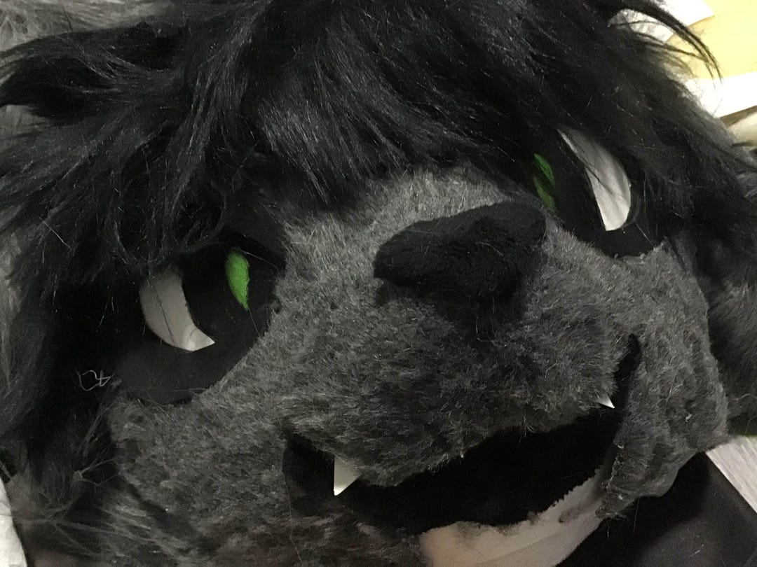 PRECLAIM- Emo Pup Fursuit Mini Partial *MSG FIRST* - Etsy