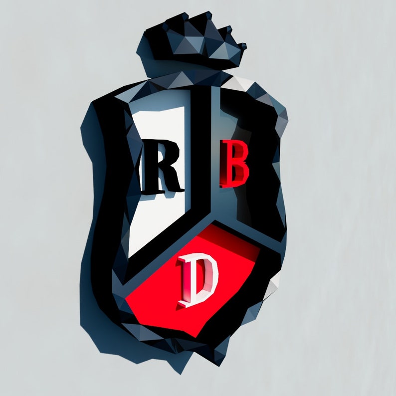 Papercraft escudo RBD para pared pdf - Etsy México