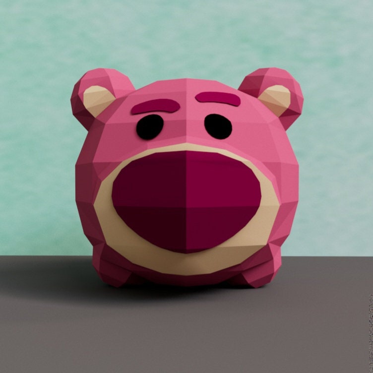 Papercraft Lotso Tsum Tsum Full Body - Etsy