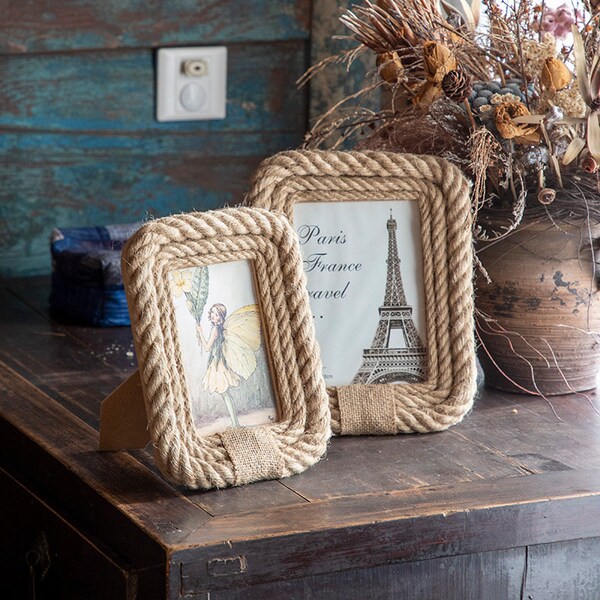 Rope Picture Frame - Etsy