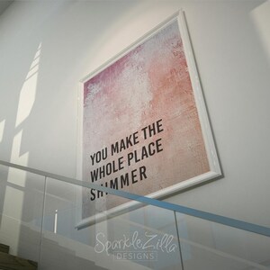 You Make the Whole Place Shimmer Wall Art | Bejeweled | Midnights ...