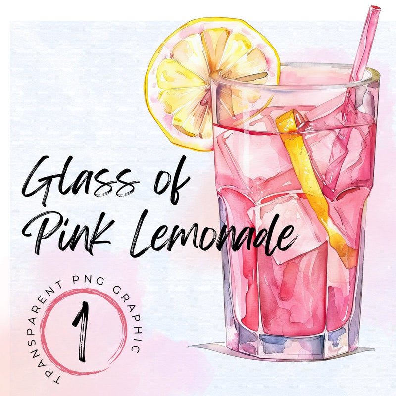 Lemonade Clipart - Etsy
