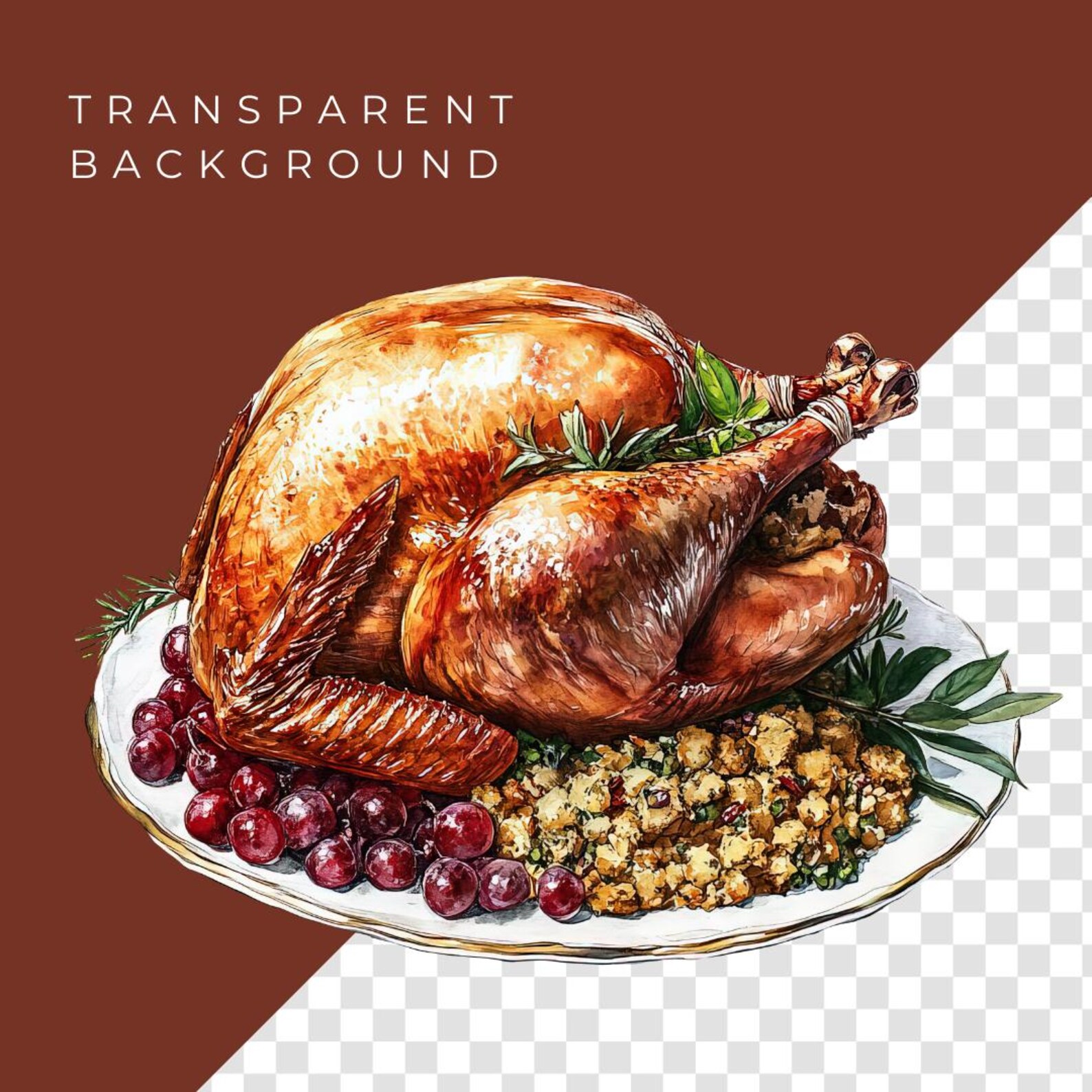 Thanksgiving Turkey Clipart | Thanksgiving PNG | Junk Journal ...