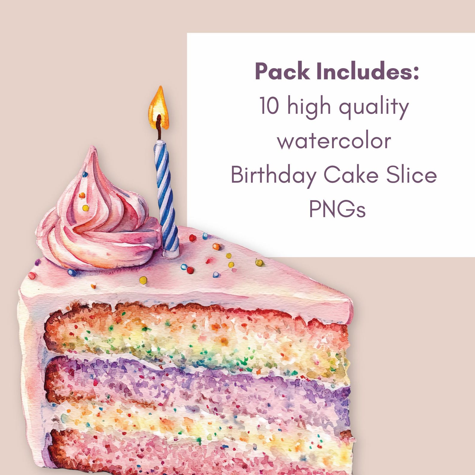 Birthday Cake Clipart | Baking Svg | Cake Silhouettes | Cake Svg Bundle ...