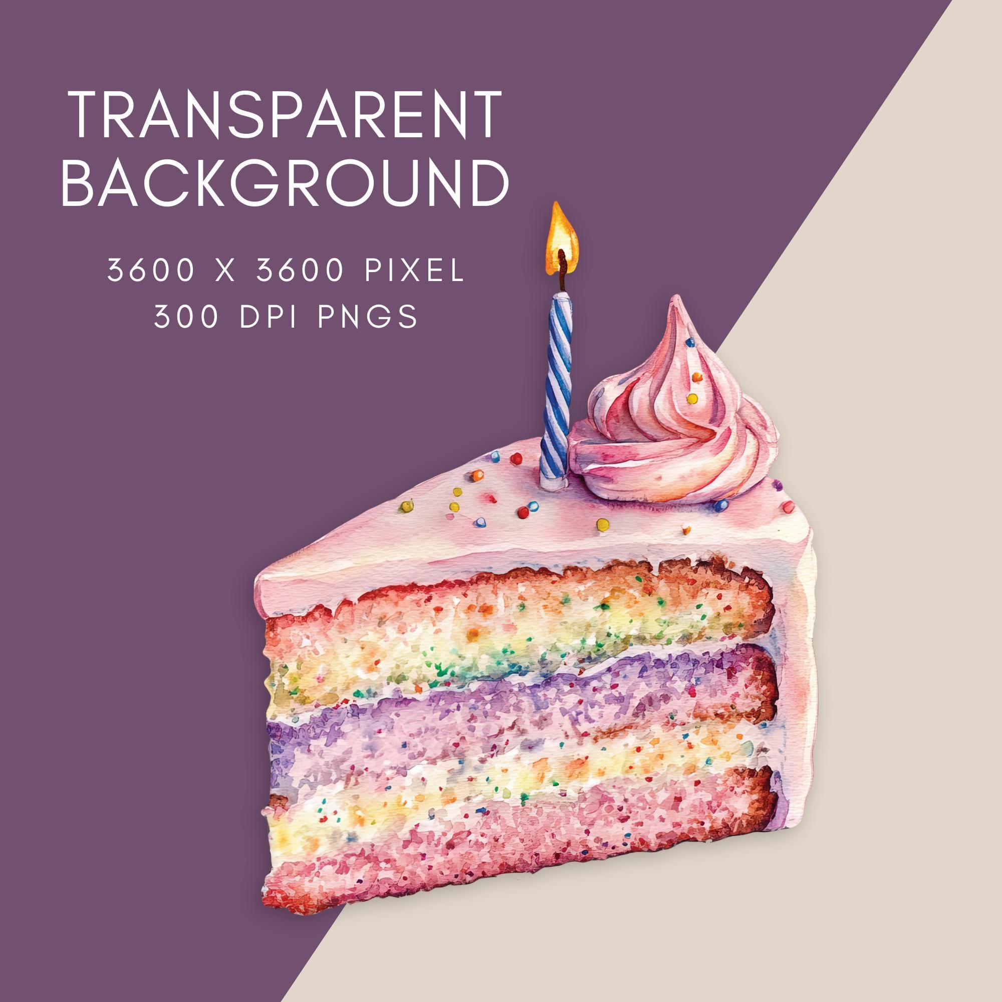 Birthday Cake Clipart | Baking Svg | Cake Silhouettes | Cake Svg Bundle ...