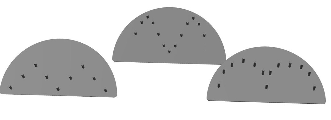 Cake Design Ruler (set of 3) - Etsy