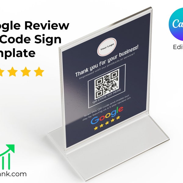 Google Review Sign - Etsy
