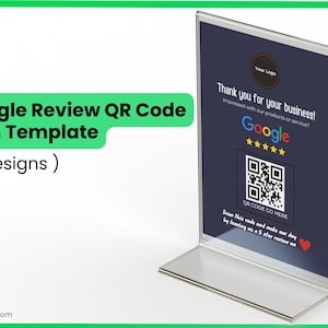 Review QR Code Sign, Google Review Sign, Ask for Review QR Code Canva ...