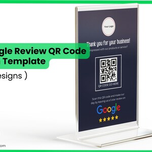 Review QR Code Sign, Google Review Sign, Ask for Review QR Code Canva ...