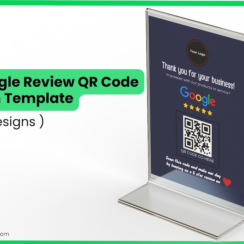 Google Review Sign - Etsy