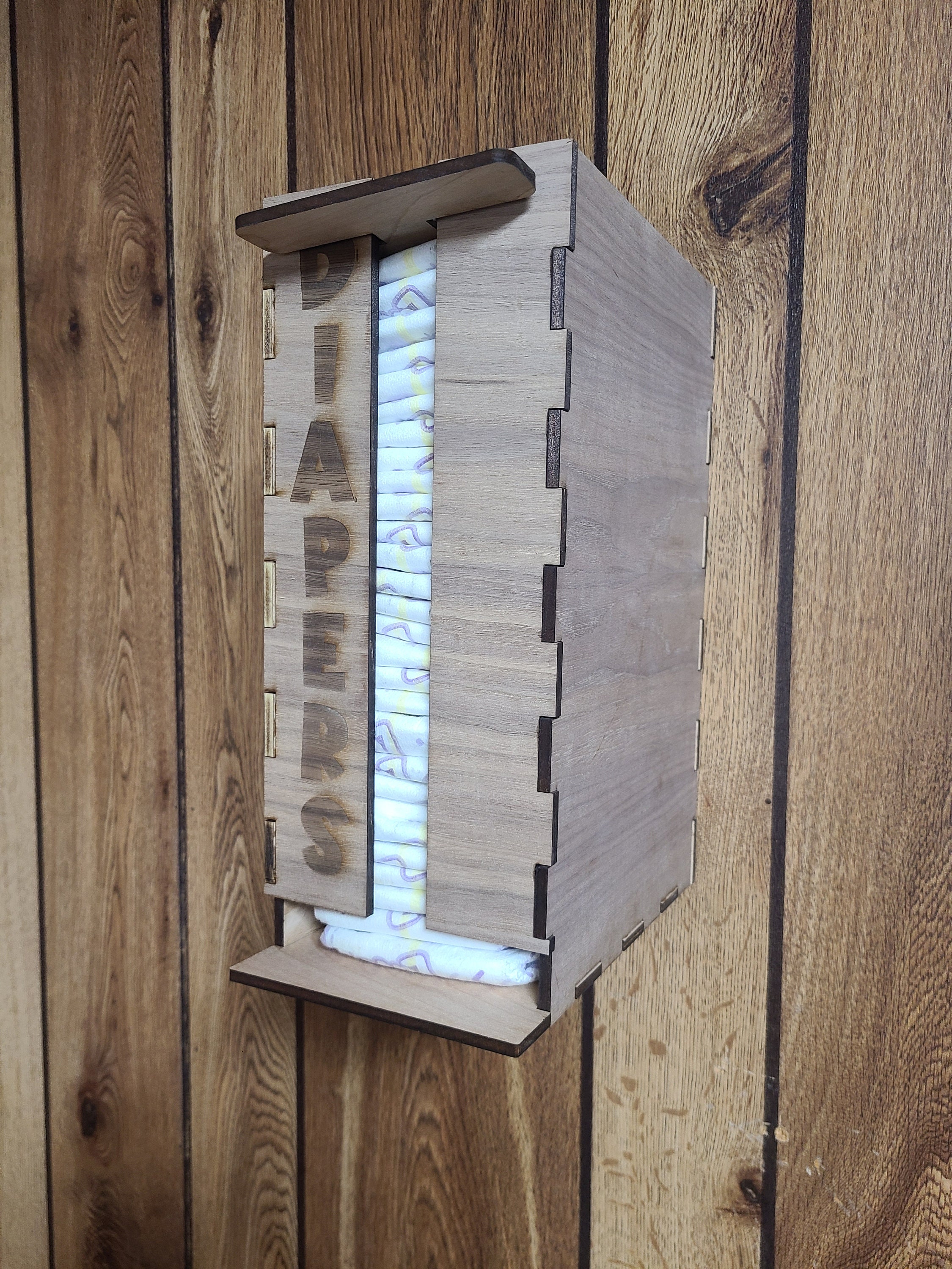 Laser Cut Baby Diaper Dispenser Box – Nursery Wall Decor (PDF) - Etsy