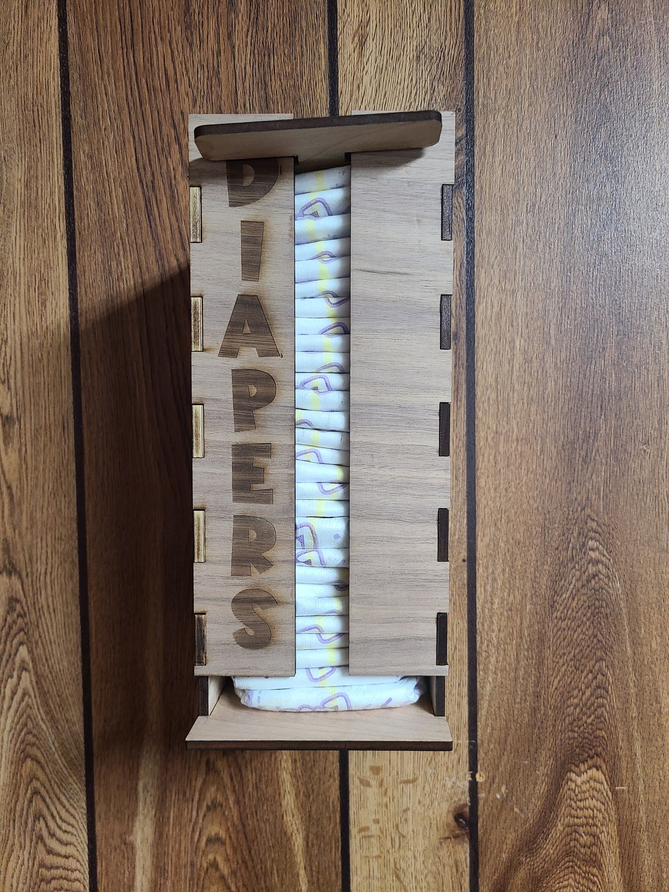 Laser Cut Baby Diaper Dispenser Box – Nursery Wall Decor (PDF) - Etsy