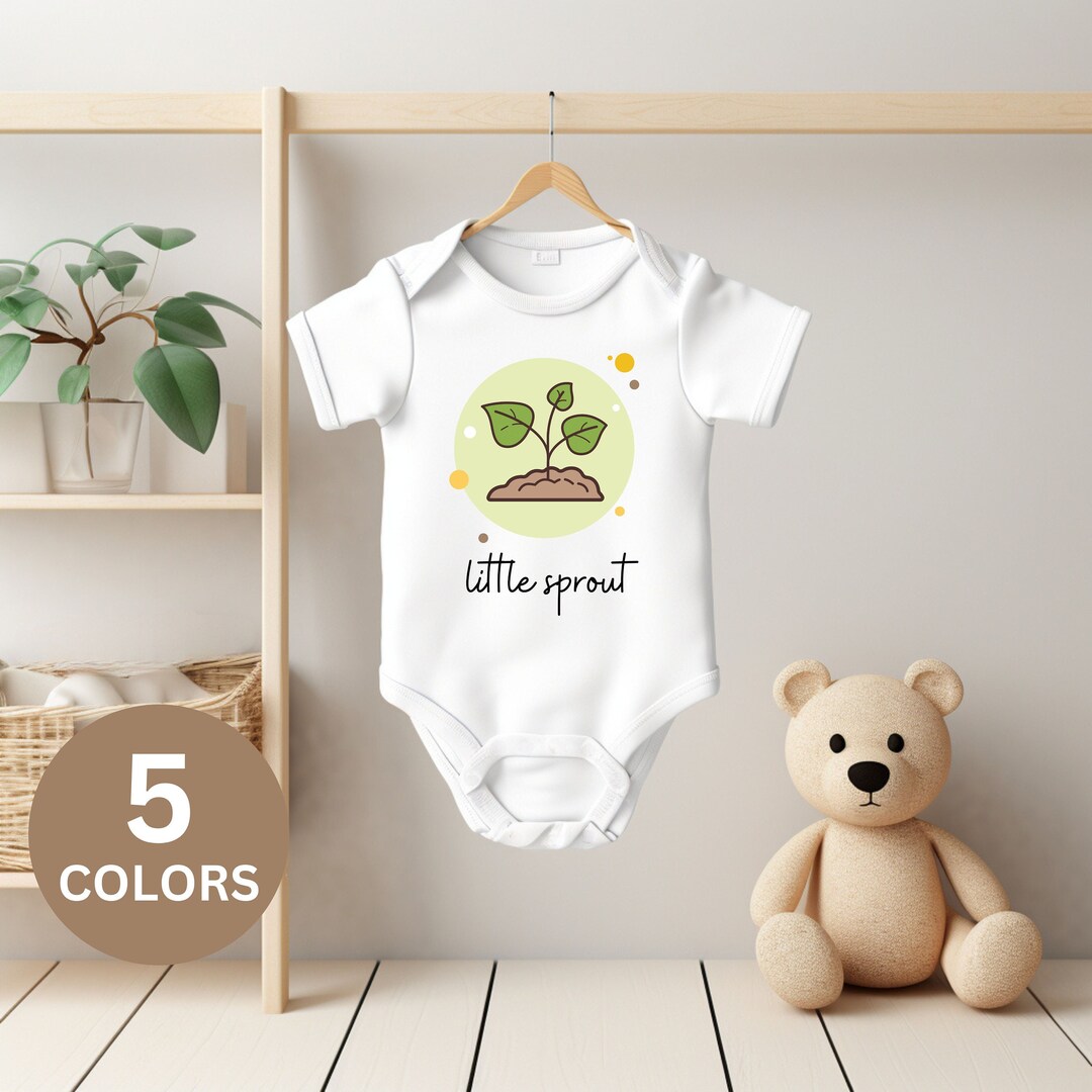 Little Sprout Baby Onesie®, Gardening Baby Bodysuit, Farm Life Baby One ...