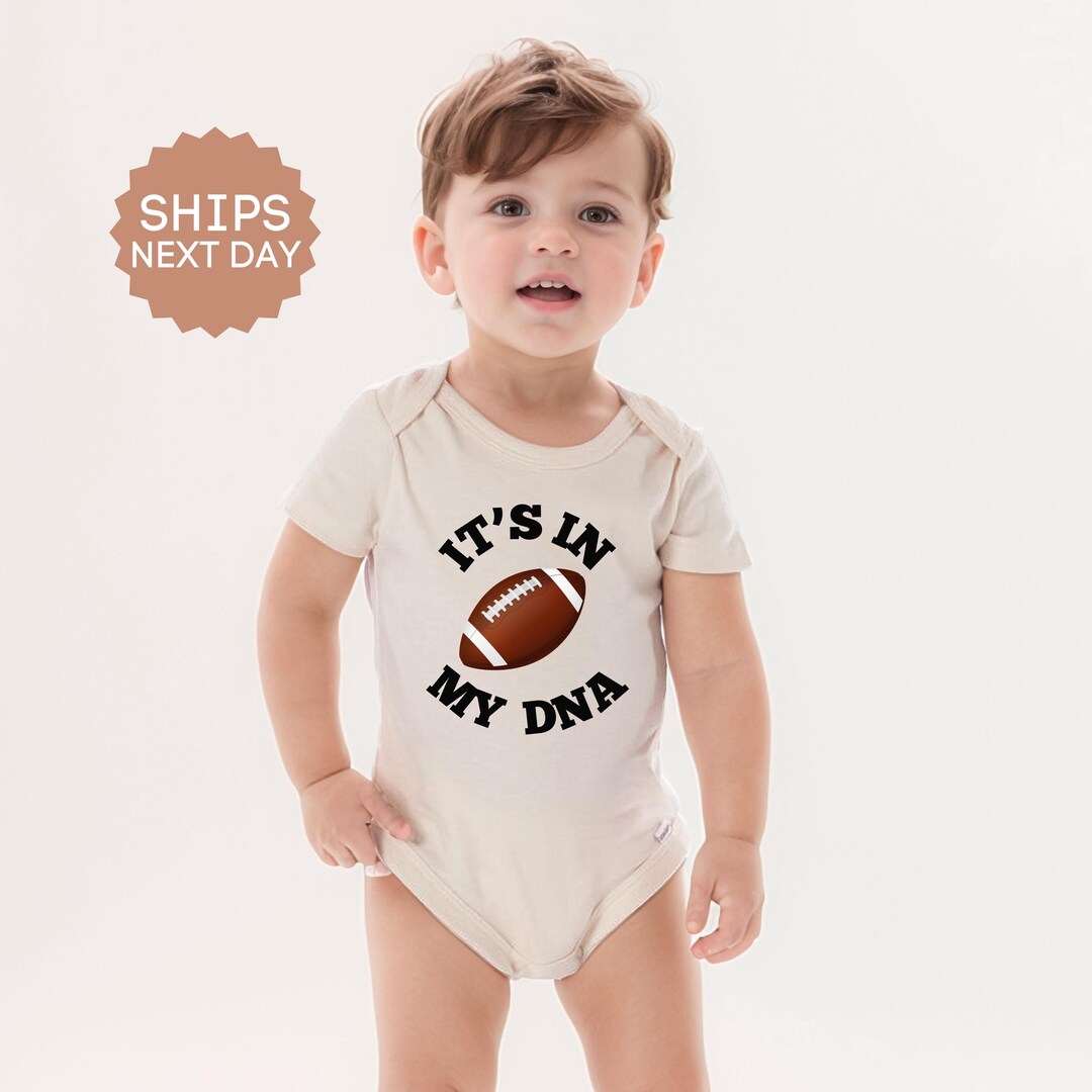 Football Baby Onesie®, It's in My DNA Baby Bodysuit, Football Baby One ...