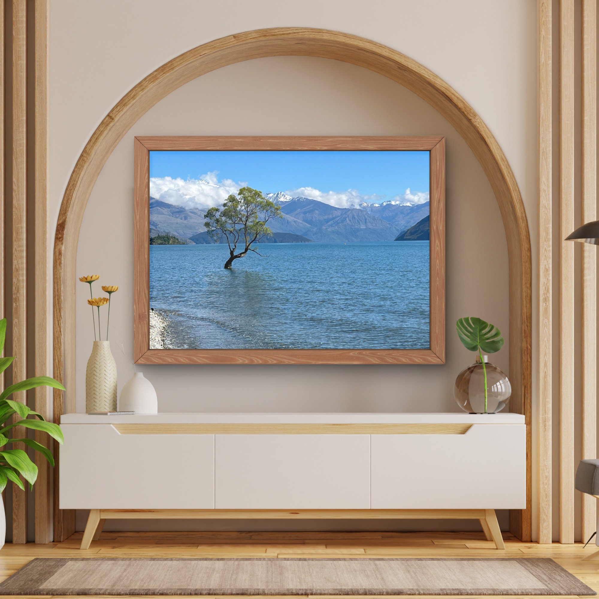 Frame TV Wanaka Art | That Wanaka Tree | Coastal-inspired Digital Art ...