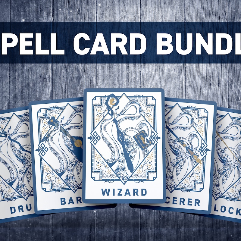 2024 Dnd Spell Cards - Etsy