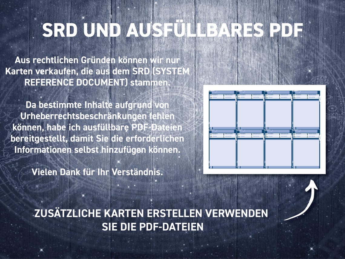 Druid Spell Cards DND 5E: German Edition (printable PDF) - Etsy