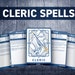 Dnd Cleric Spell Cards | Dnd Spellbook | D&D Printable | Dungeons and ...