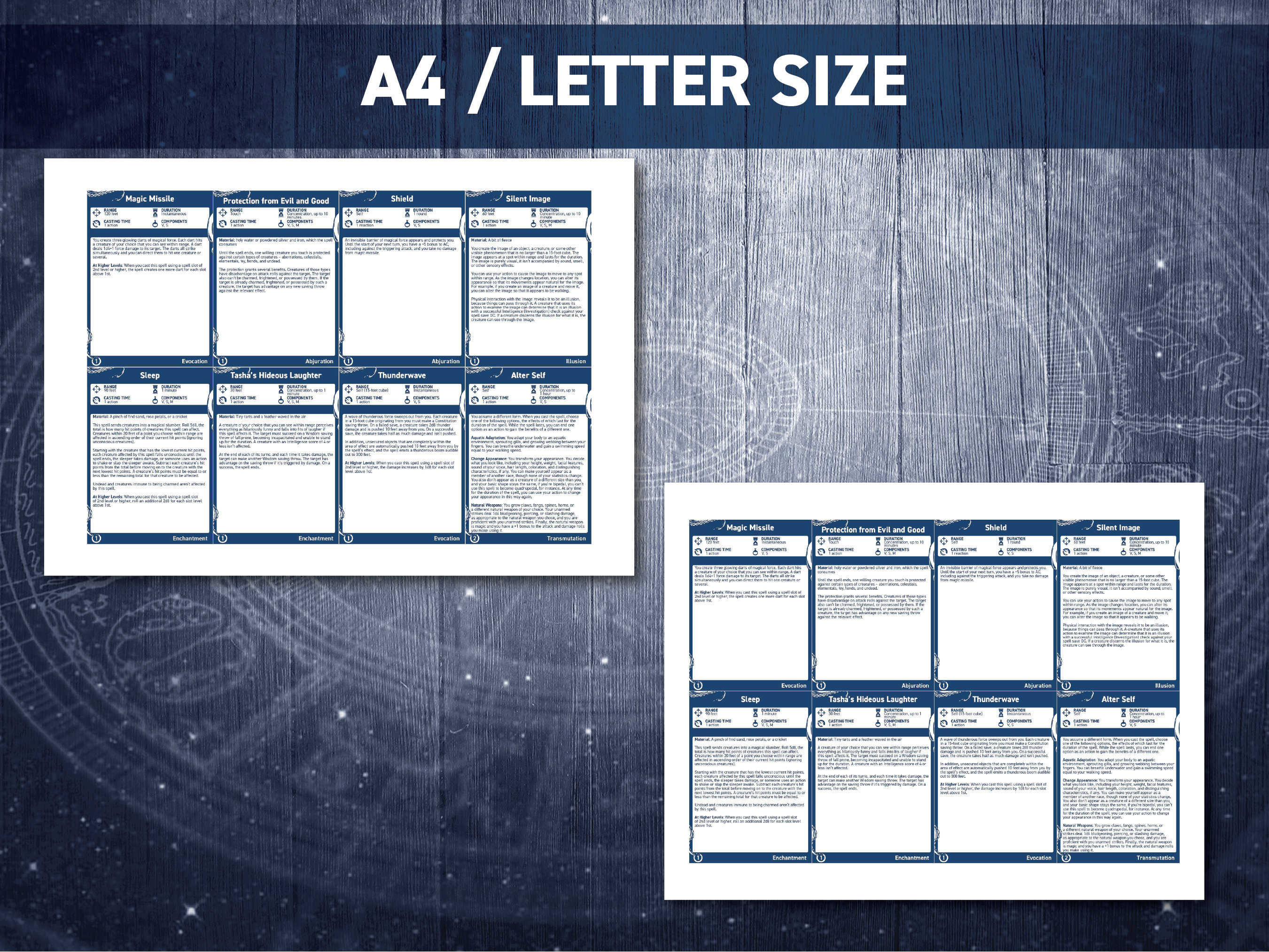 Dnd Druid Spell Cards | Dnd Spellbook | D&D Printable | Dungeons and ...