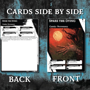 Dnd Spell Cards Bundle: All Classes, Levels 0-9 - Etsy